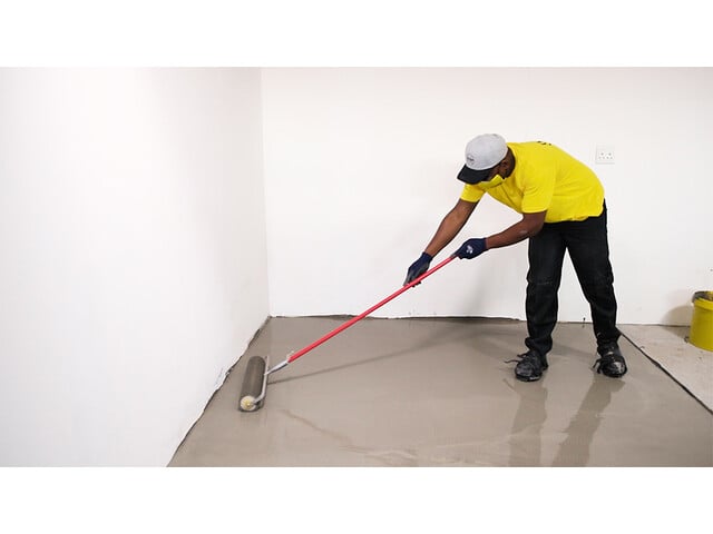 How to apply Weberfloor screed system